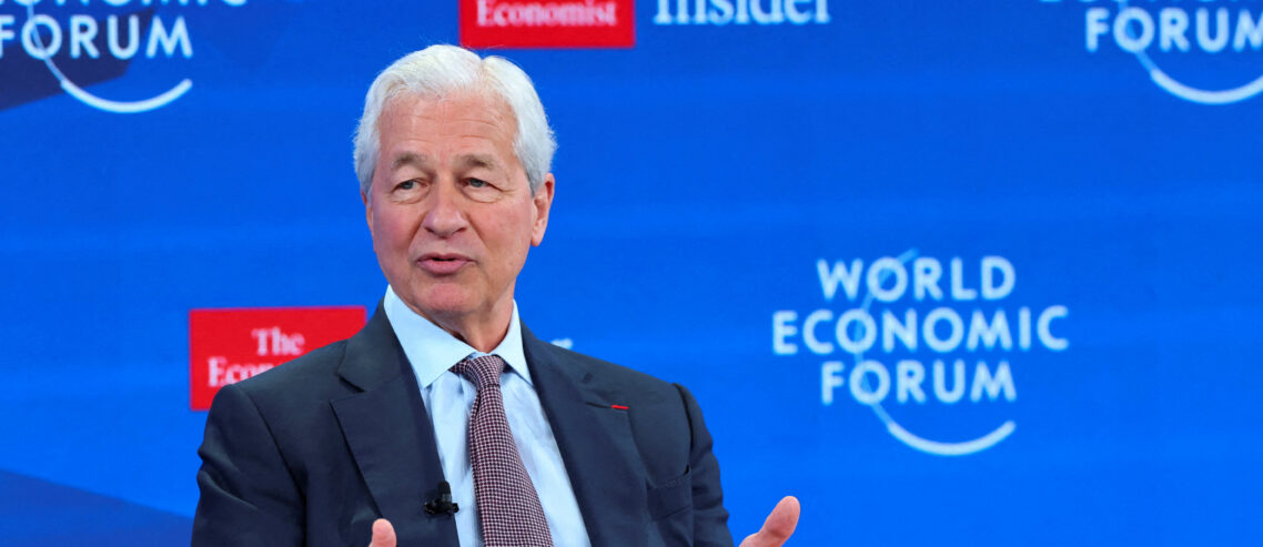 JPMorgan CEO Jamie Dimon has blunt message for Wall Street about Iran ...